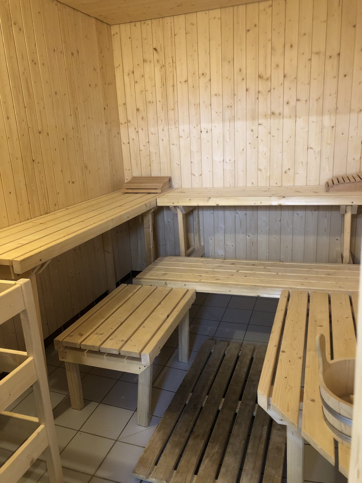 Qualicert und Sauna - Kletterhalle ISATIS