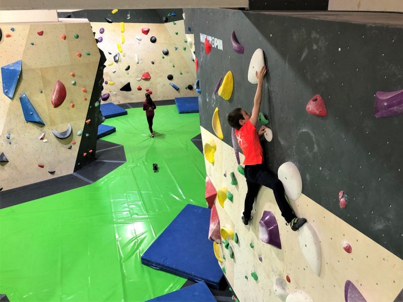Bouldern - Kletterhalle ISATIS